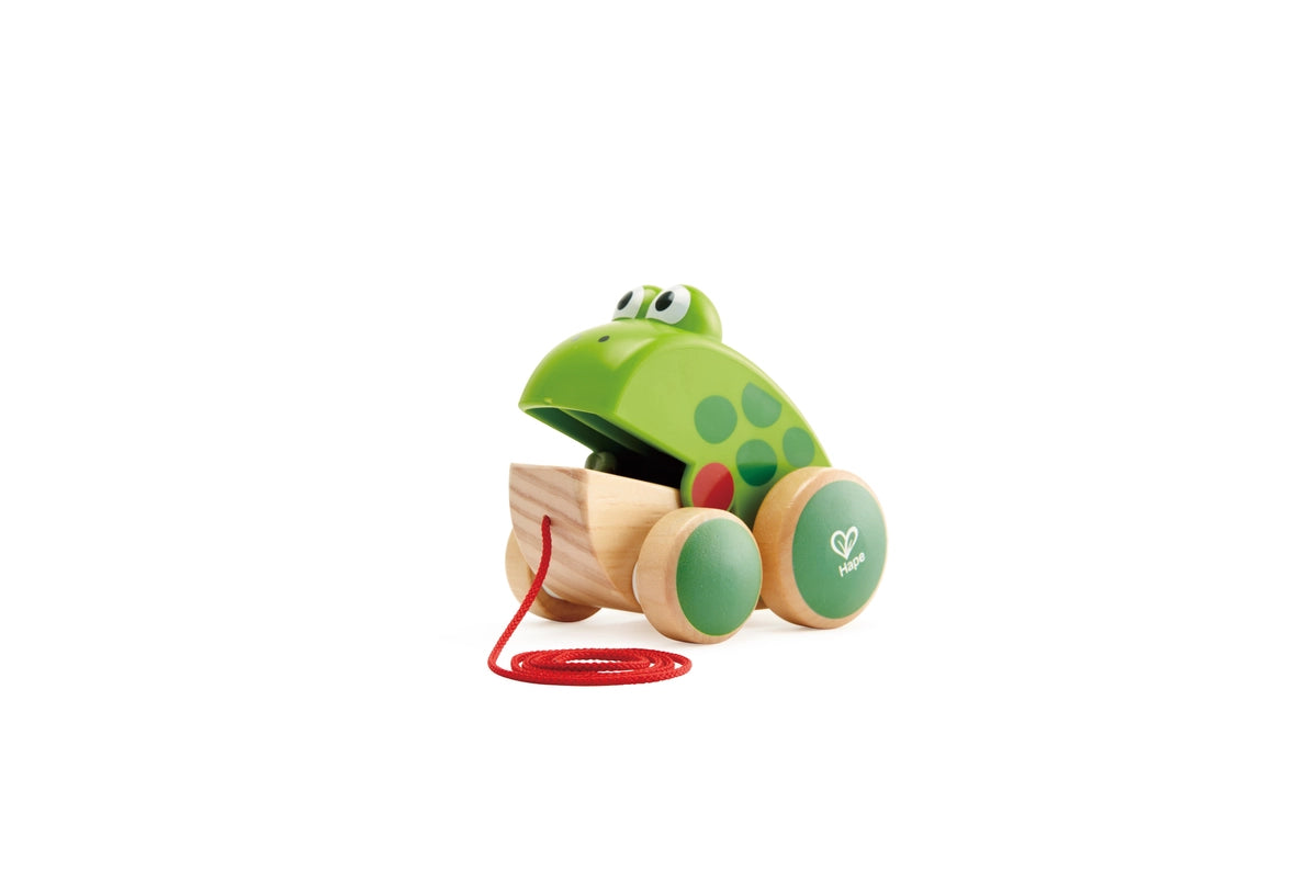 Frog Pull Along – STORK Organic Baby